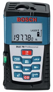 Bosch DLE 70 Laser Distance Measuring Tool – The Tape Measure of the ...