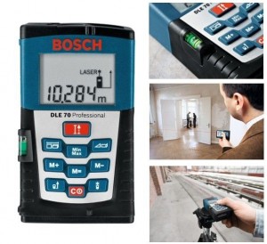 Bosch DLE 70 Laser Distance Measuring Tool – The Tape Measure of the ...